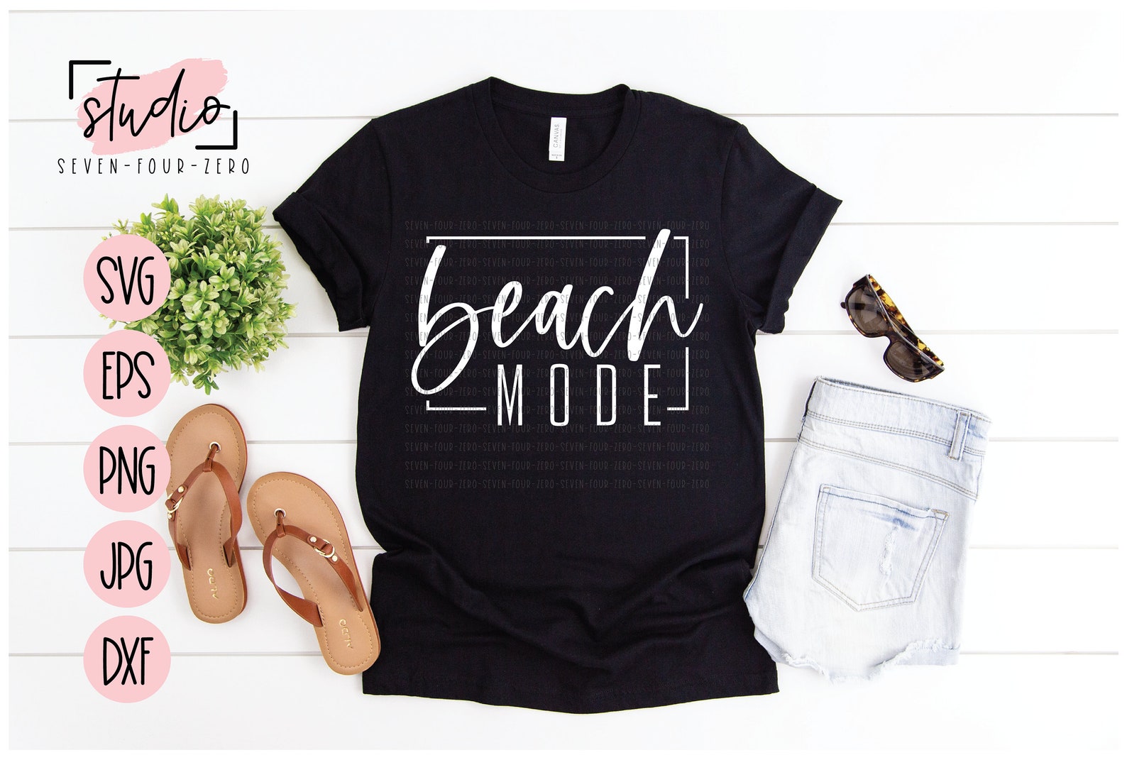 Beach Mode SVG, Cut File, Silhouette, Cricut - Etsy