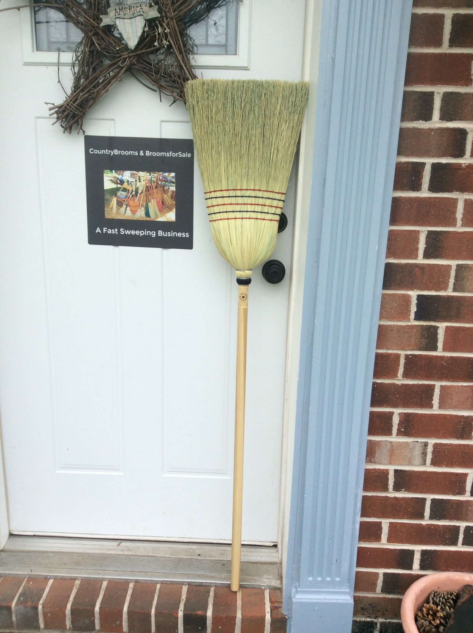 Traditional Barn broom: outdoor sweeping | Etsy