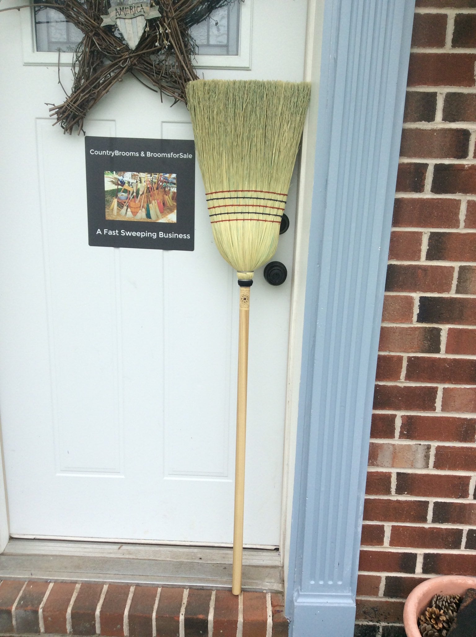 Traditional Barn Broom: Outdoor Sweeping | Etsy