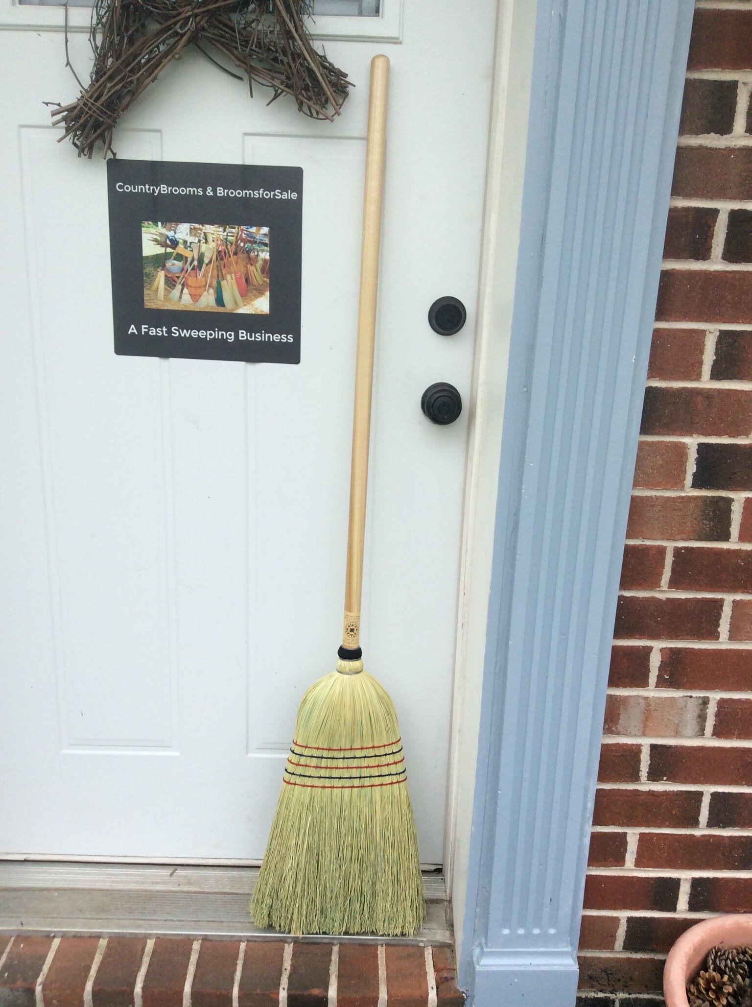 Traditional Barn Broom: Outdoor Sweeping - Etsy