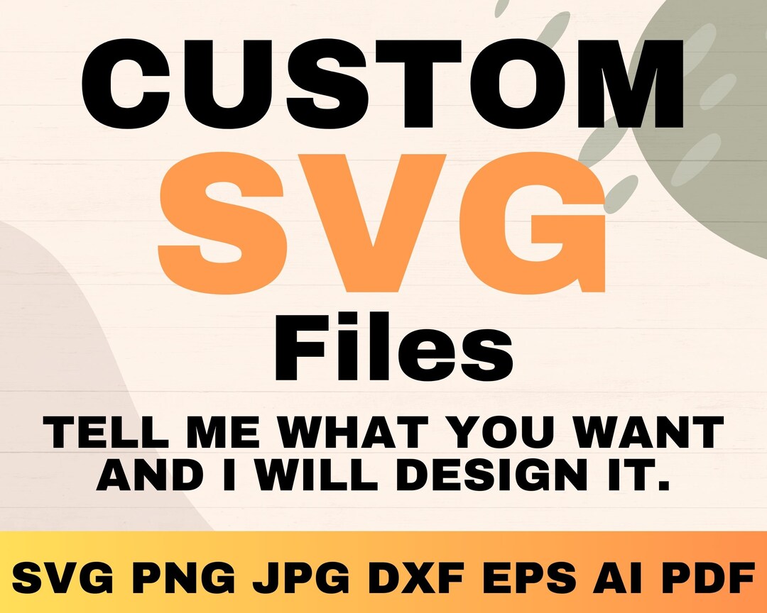 Custom Order Svg, Custom Text Svg, Custom Wavy Letters, Custom Svg File ...