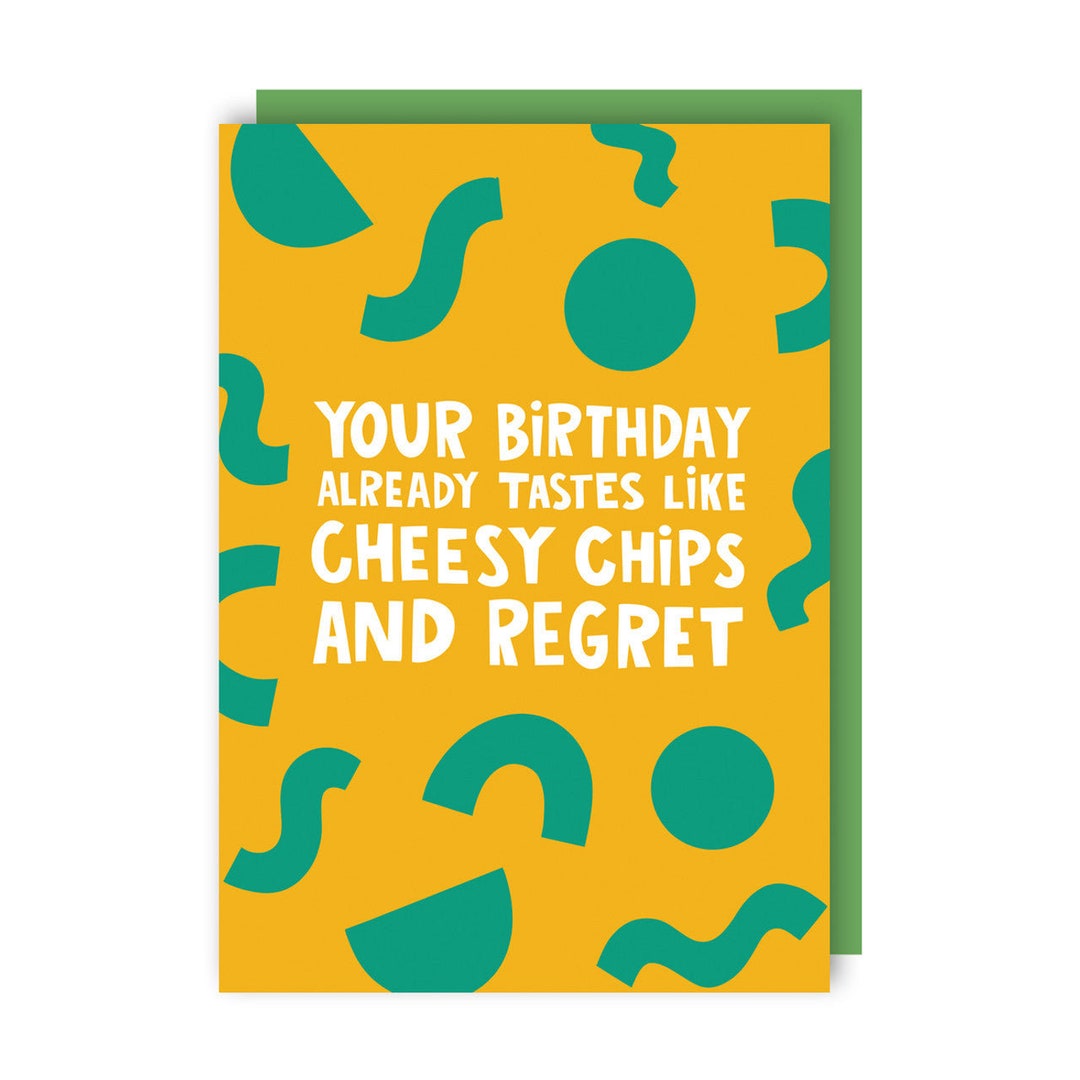Funny Birthday Card Cheesy Chips - Etsy
