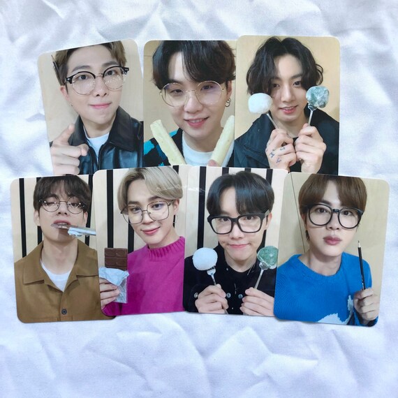 BTS Academic Testing Photocards | Etsy