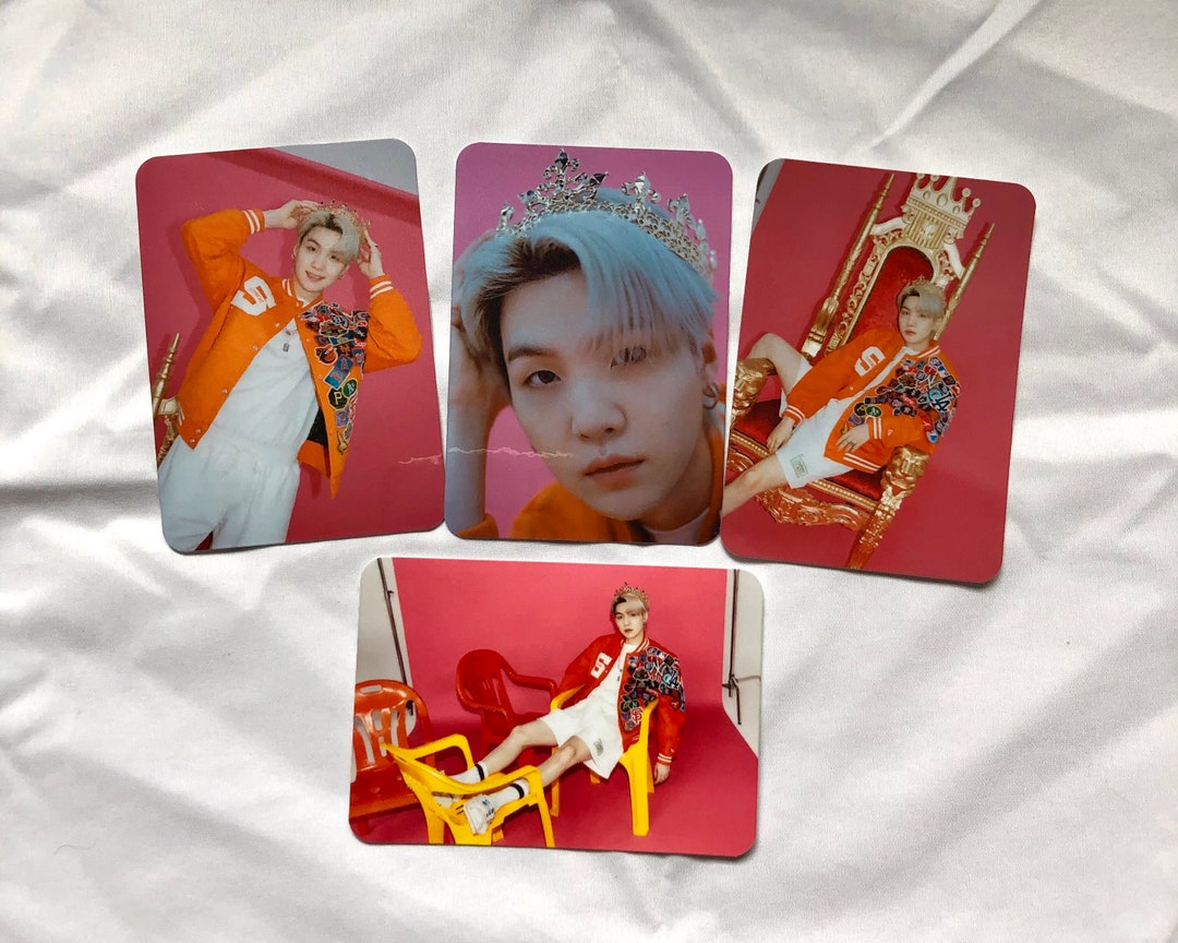 Yoongi Weverse Magazine 2021 Photocards - Etsy