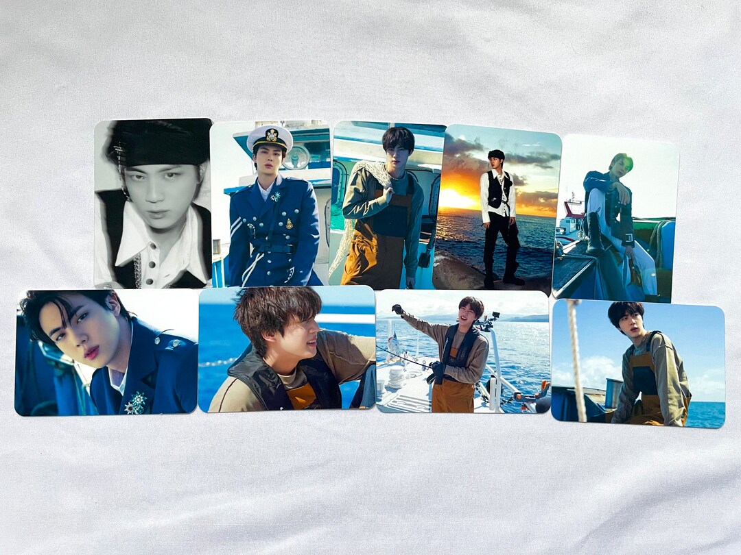 Jin Me, Myself, and Jin ‘sea of Jin Island’ Photofolio Photocards - Etsy UK