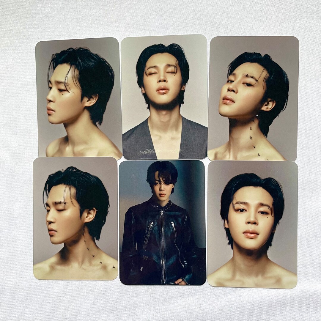 Jimin Face Hardware Ver. Photocards - Etsy