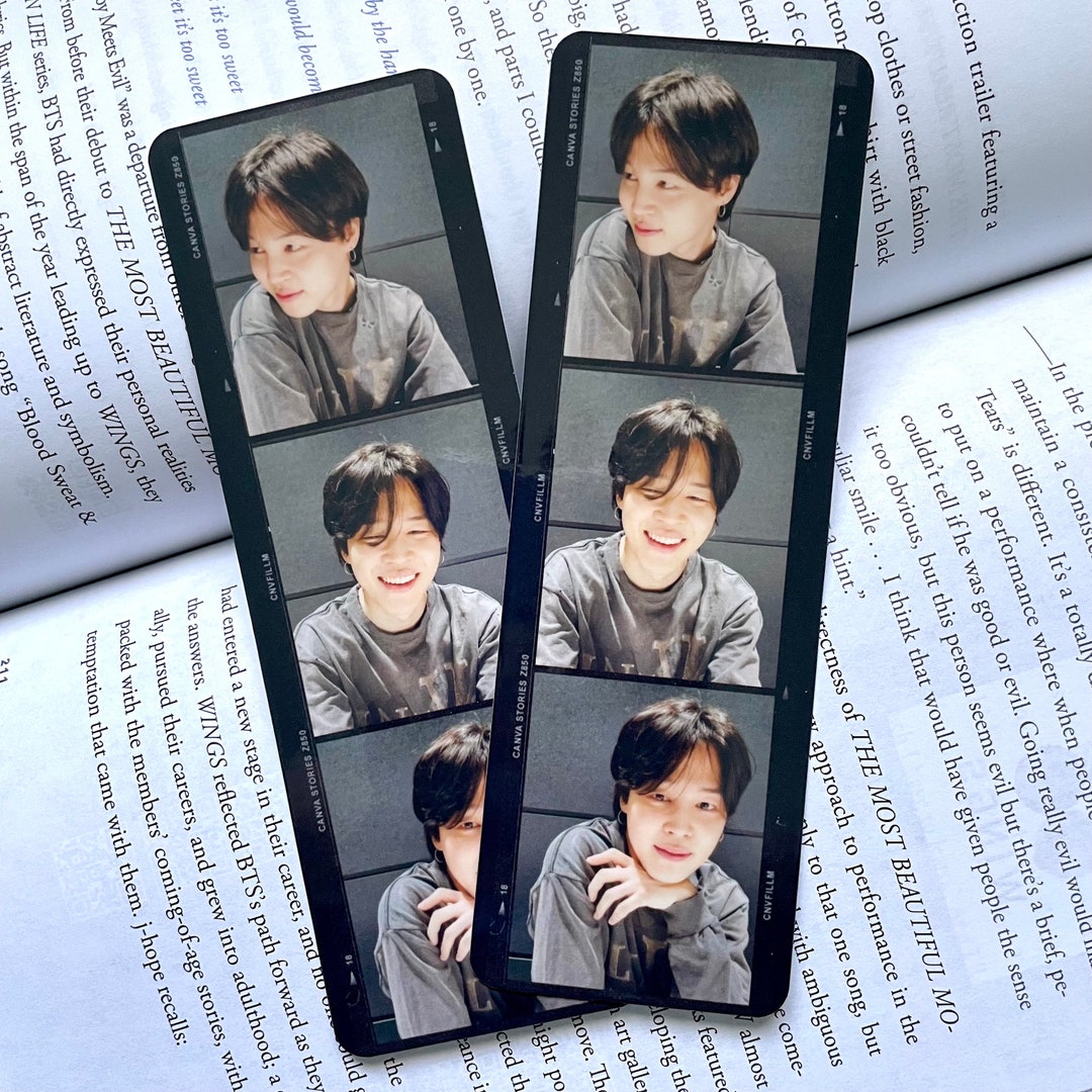 Jimin Filmstrip Bookmark - Etsy