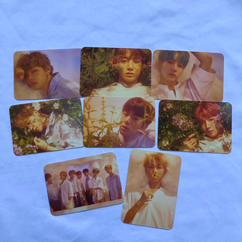 Bts Official Photocards - Etsy