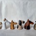 Small Ceramic Dogs Mixed Colour Batch - Etsy UK