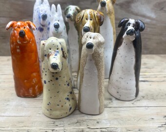 Small Ceramic Dogs, Mixed Batch - Etsy UK