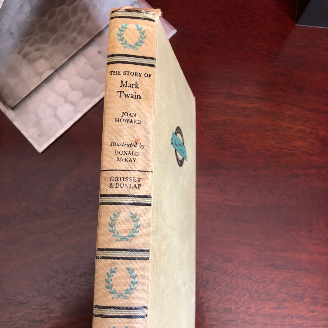 The Story of Mark Twain Vintage Hardback Book - Etsy