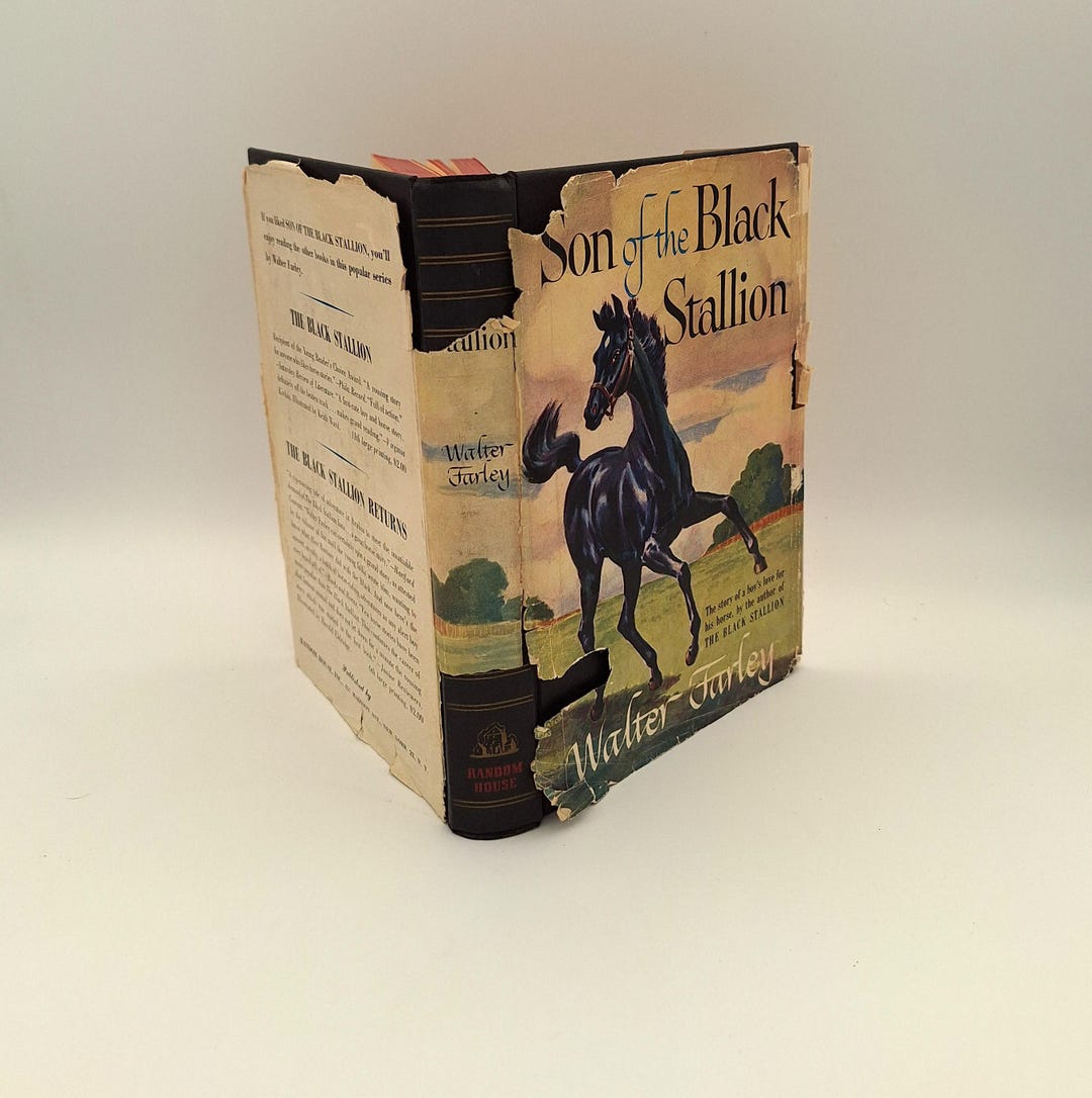 Son of the Black Stallion Vintage Books by Walter Farley - Etsy