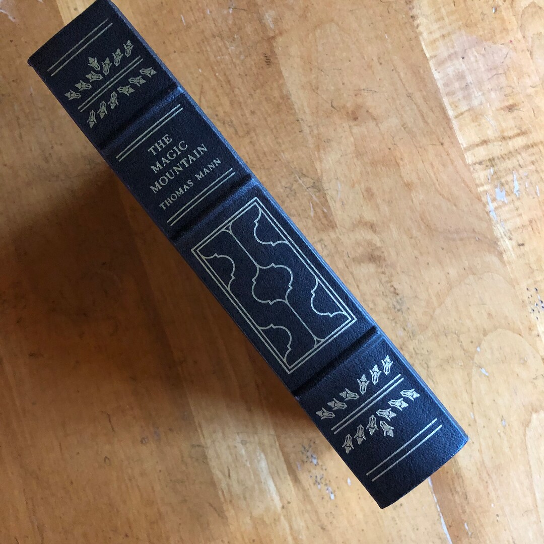 The Magic Mountain by Thomas Mann Leather Bound Vintage Book - Etsy