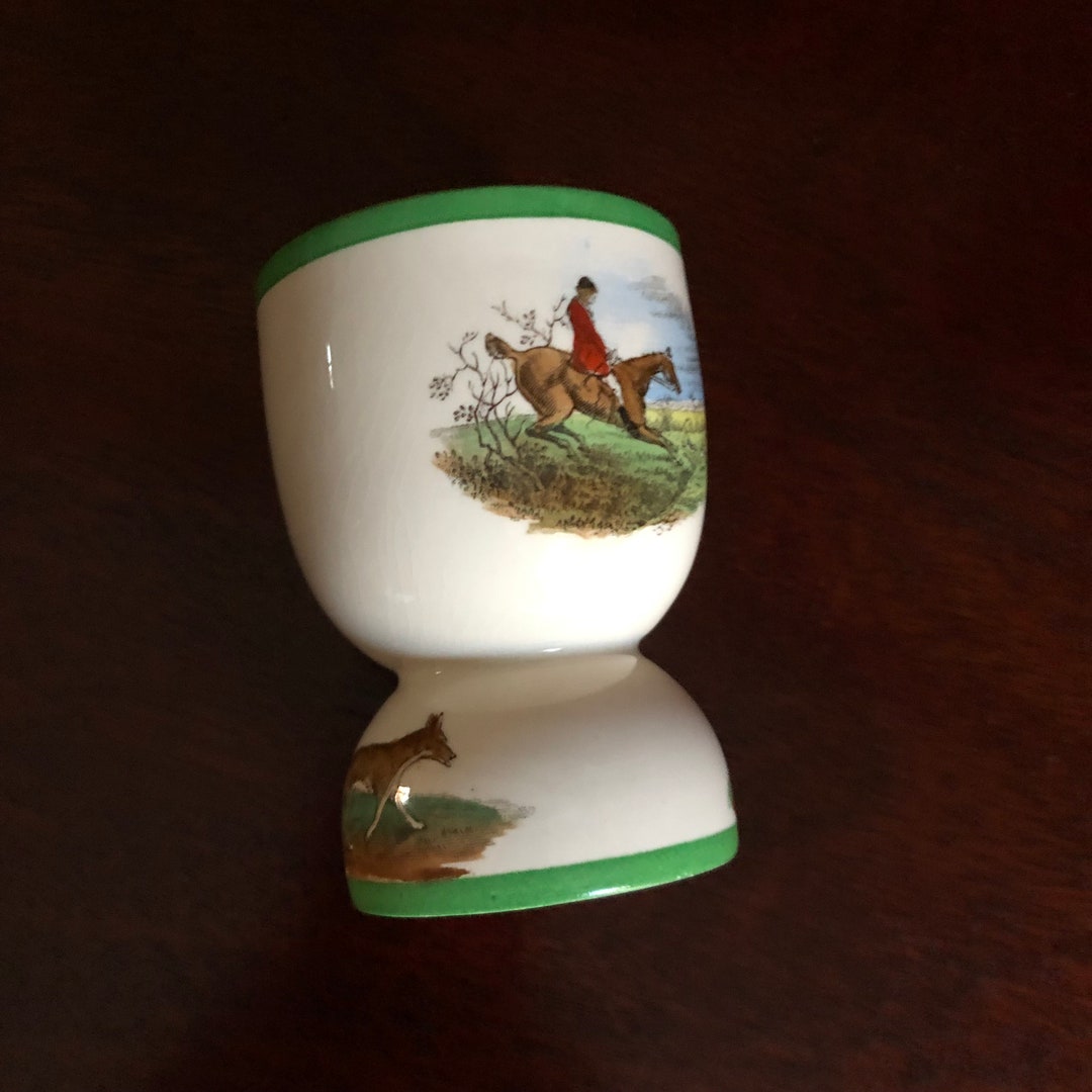 Copeland Spode Egg Cup Herring Hunt Vintage - Etsy