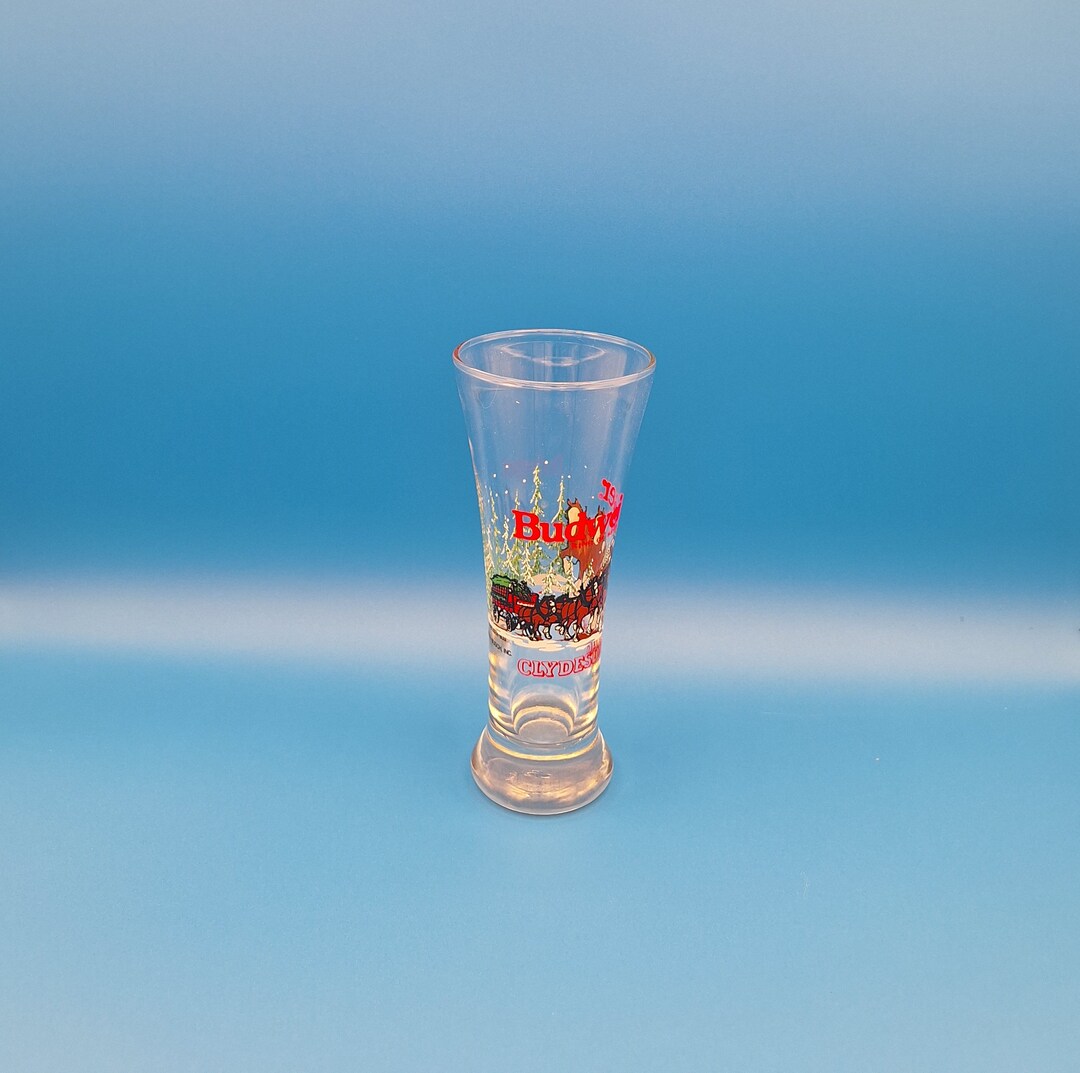 Budweiser Clydesdales Pilsner Glass Christmas Colors - Etsy