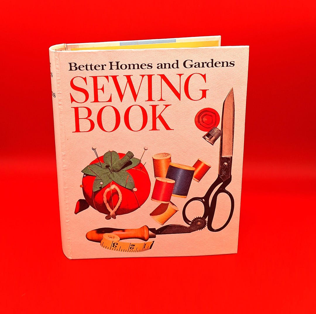 Better Homes & Gardens Sewing Book - Vintage 5 Ring Binder How to ...