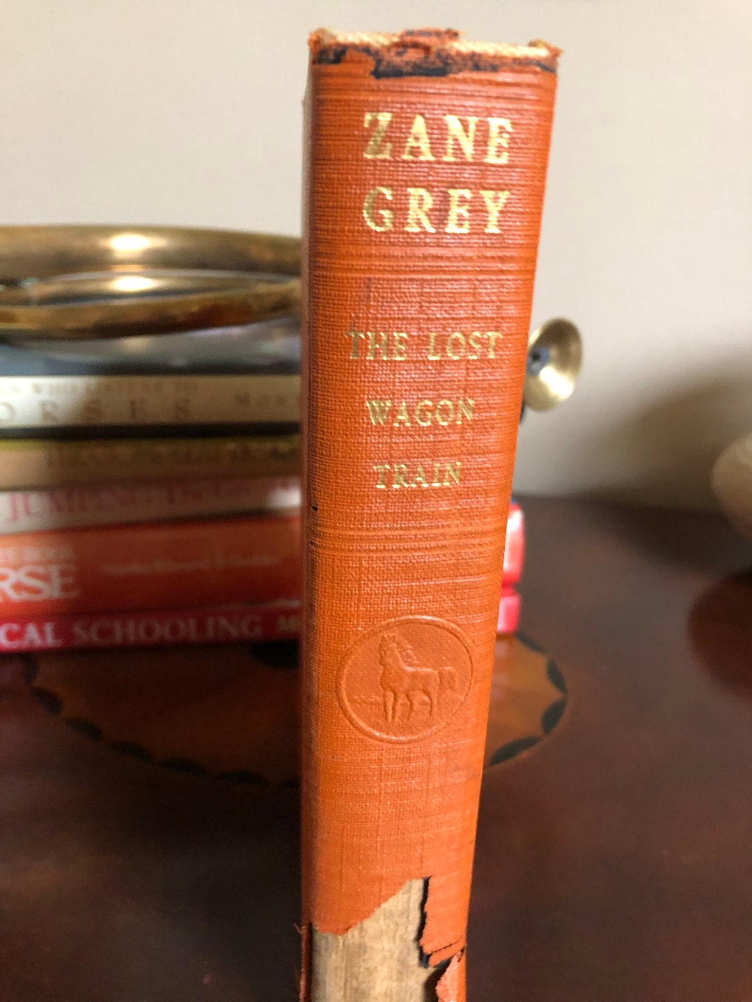 The Lost Wagon Train Vintage Book Zane Grey - Etsy