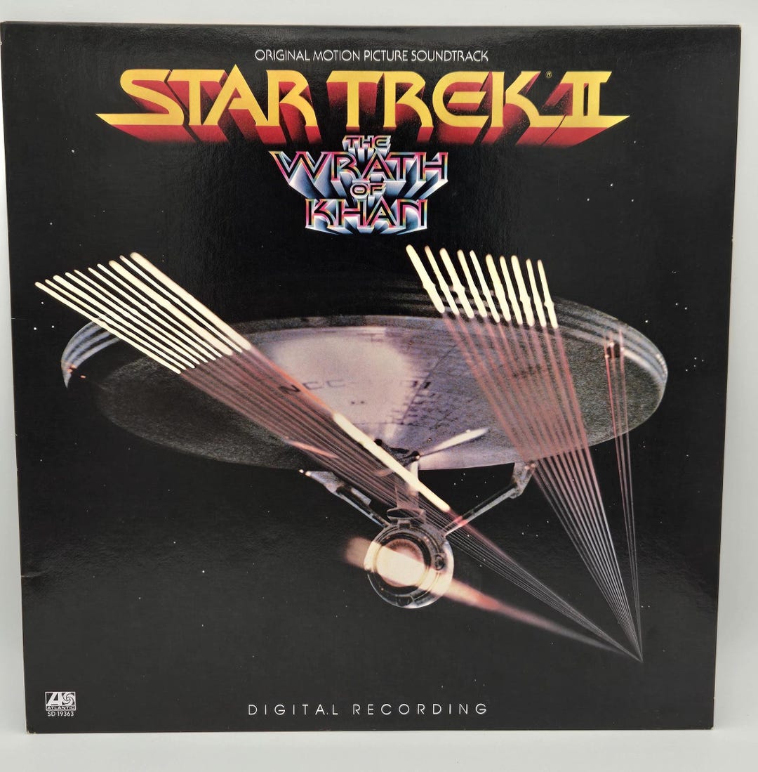 Star Trek II the Wrath of Khan Original Motion Picture Soundtrack ...