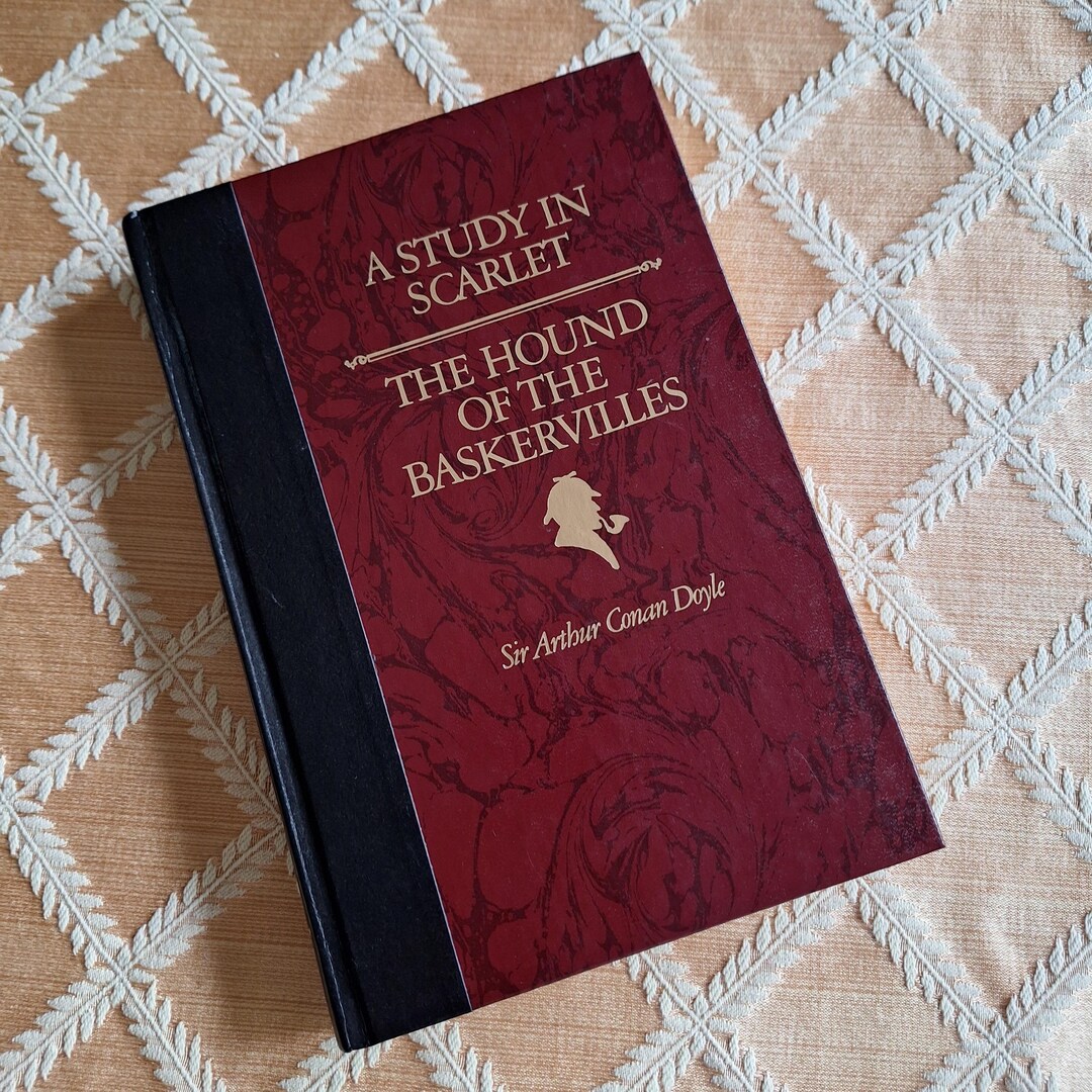 A Study in Scarlet and the Hound of the Baskervilles by Arthur Conan ...