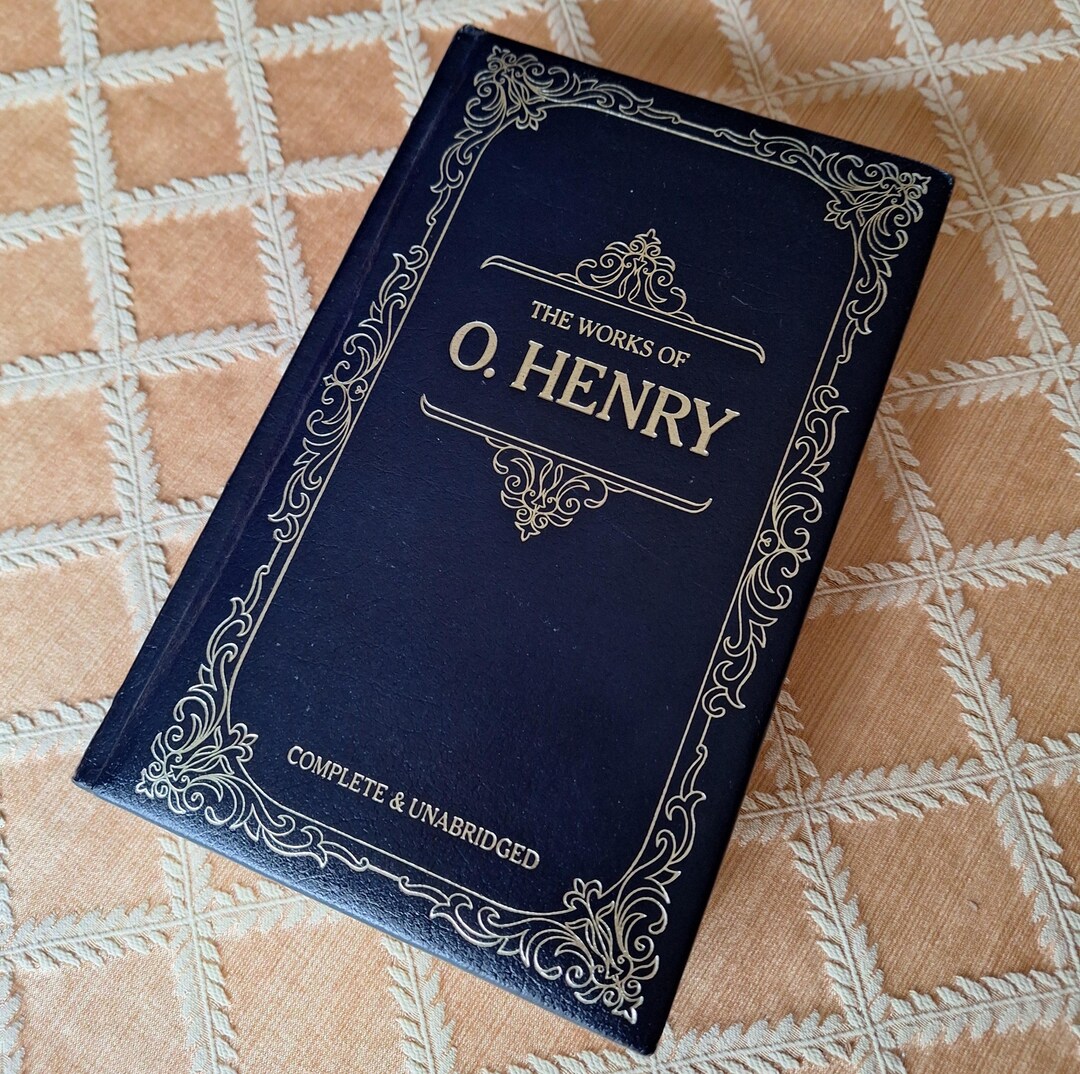 The Works of O. Henry Leather Bound Vintage Book - Etsy