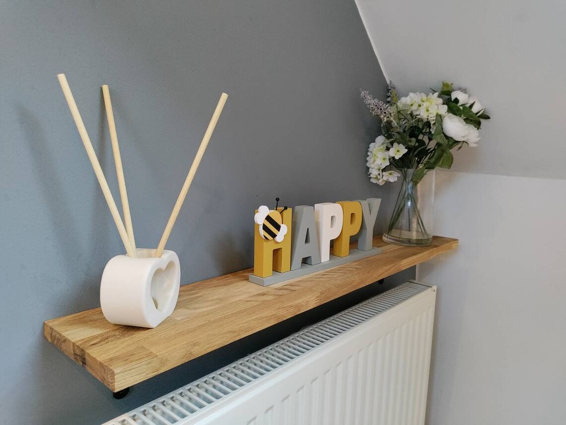 Oak Radiator Shelf Radiator Cover Radiator Shelf Wooden - Etsy UK
