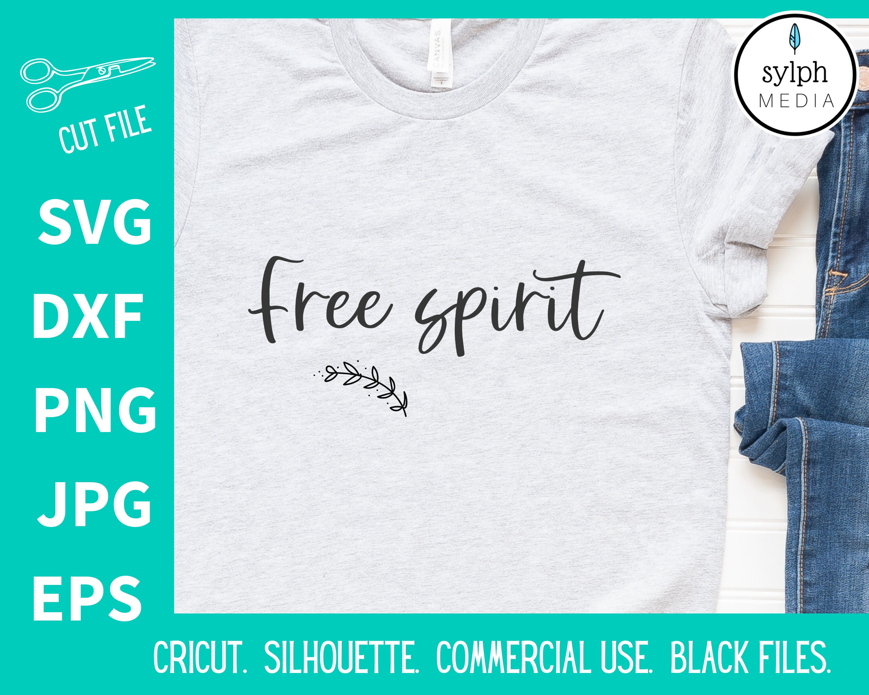 Free Spirit Svg, Boho Svg, Svg Files for Cricut, Svg Design, Cricut Svg ...