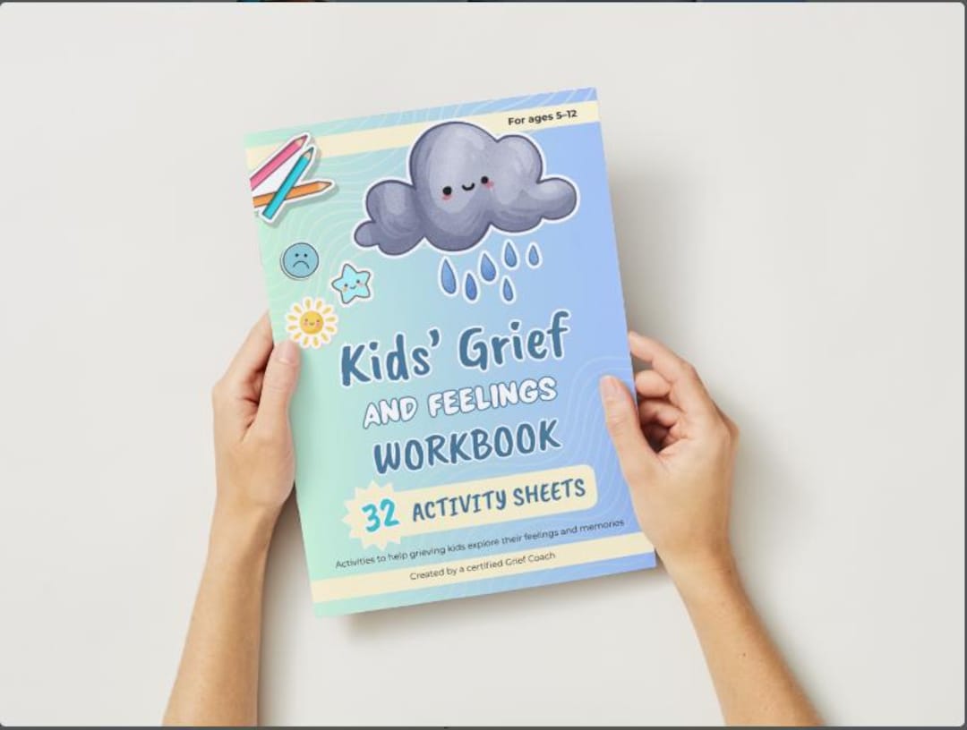 Kids Grief and Feelings Workbook - Instant Printable Download - PDF - Etsy