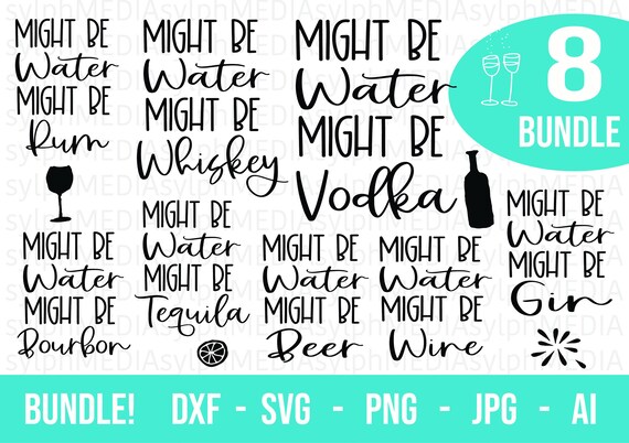 Alcohol Bundle Svg Alcohol Svg Svg Files for Cricut Svg | Etsy Australia