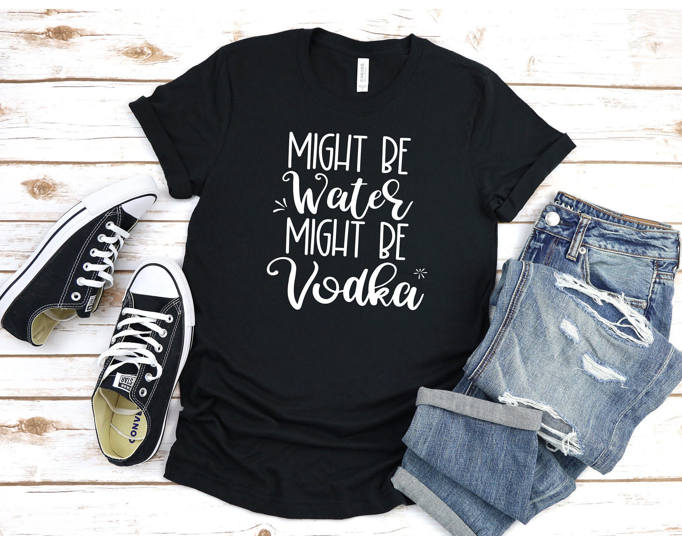Vodka SVG Cut File, Might Be Vodka, Funny Vodka SVG, Vodka Quote, Png ...