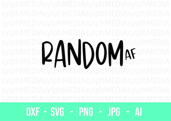 AF Svg Random Svg Svg Files for Cricut Svg Designs Funny - Etsy