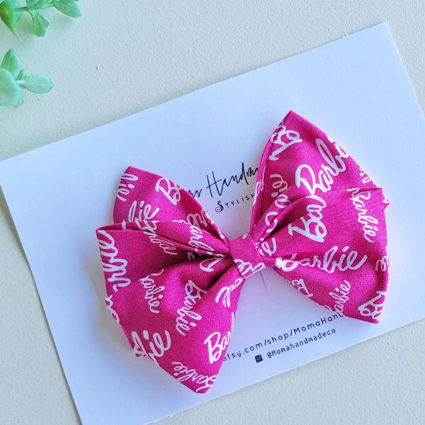 Barbie Hair Bow - Etsy