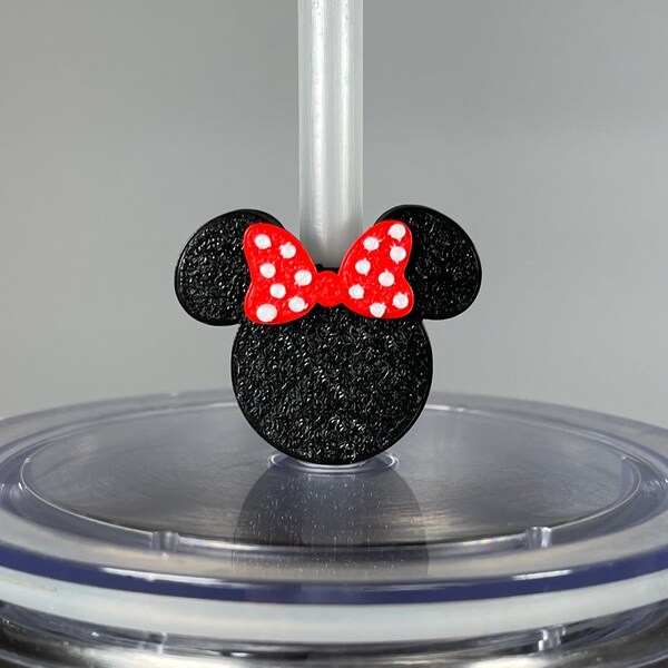 Minnie Mouse Straws - Etsy
