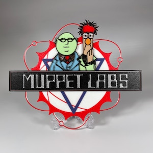 Muppet Labs Disney's Hollywood Studios Inspired Sign - Etsy