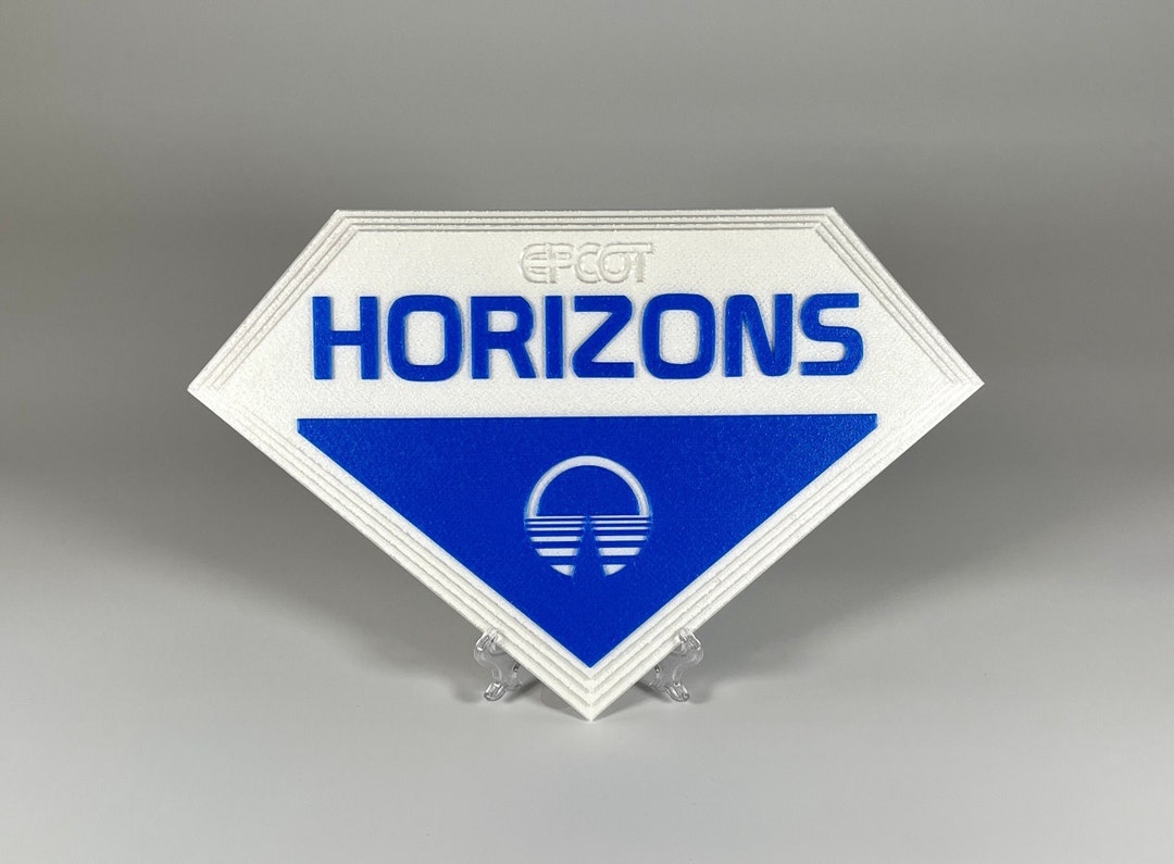 Walt Disney World EPCOT Horizons Inspired Plaque - Etsy
