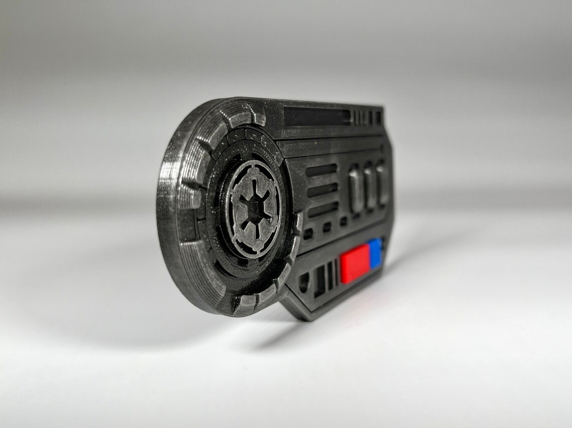 Magnetic Star Wars Inspired Empire Communication Badge Comlink Greeblie ...