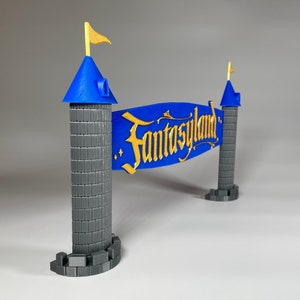 Walt Disney World Disneyland Fantasyland Entrance Inspired Standup Sign ...