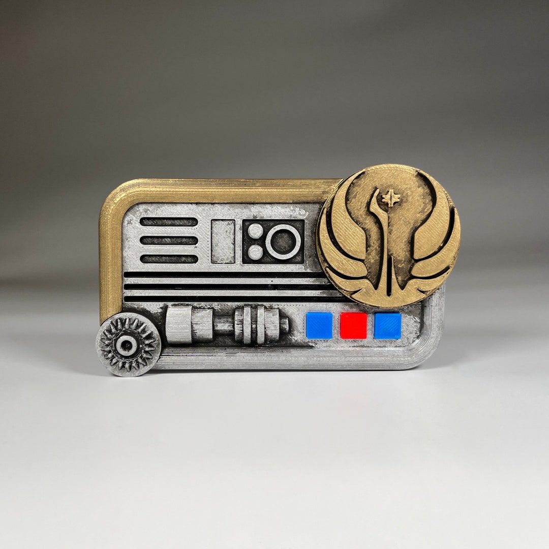 Magnetic Star Wars Old Republic Jedi Inspired Communication Badge ...