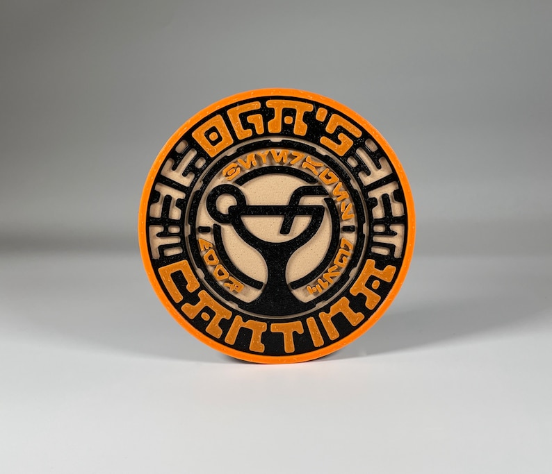 Oga's Cantina Star Wars Galaxy's Edge Inspired Coaster Set - Etsy
