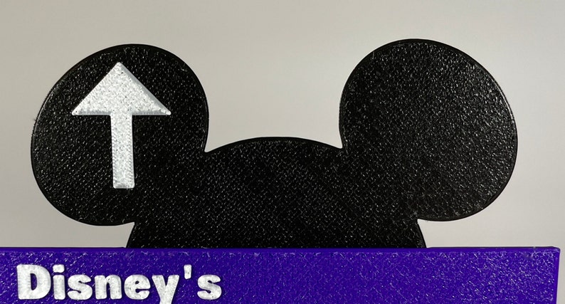 Personalized Walt Disney World Road Sign Inspired Standup - Etsy