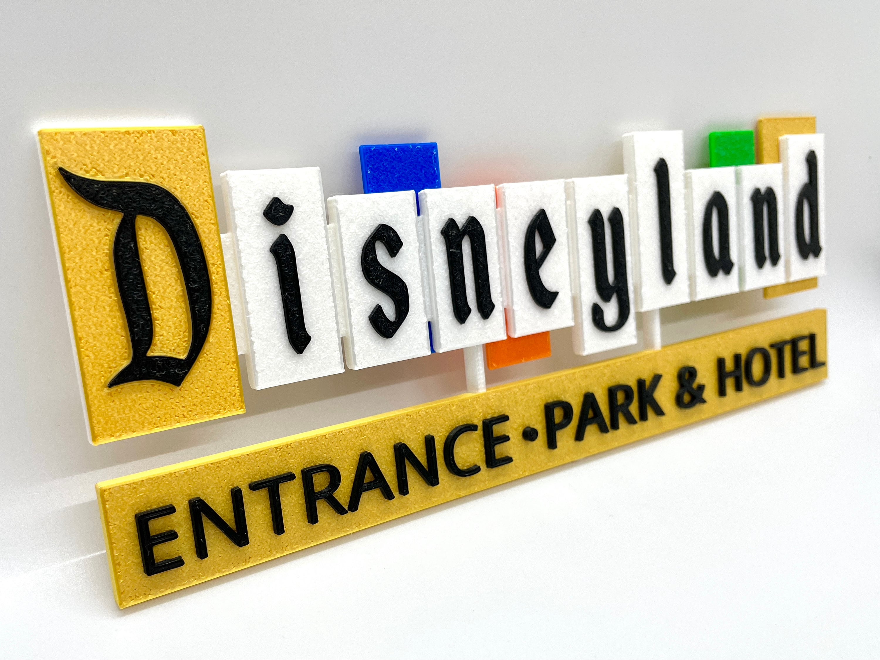 Disneyland Resort Entrance Inspired Sign - Etsy