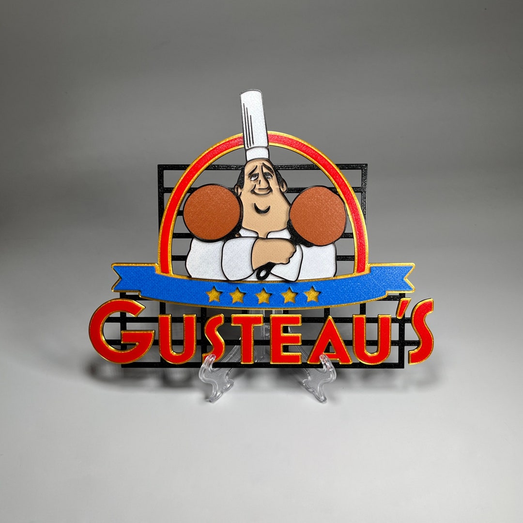 Ratatouille Gusteau's Restaurant Inspired Plaque - Etsy