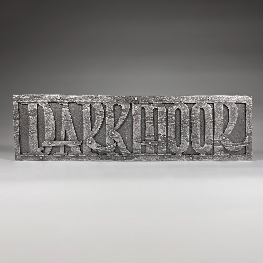 Darkmoor Sign Replica – Dark Universe at Epic Universe | Universal ...