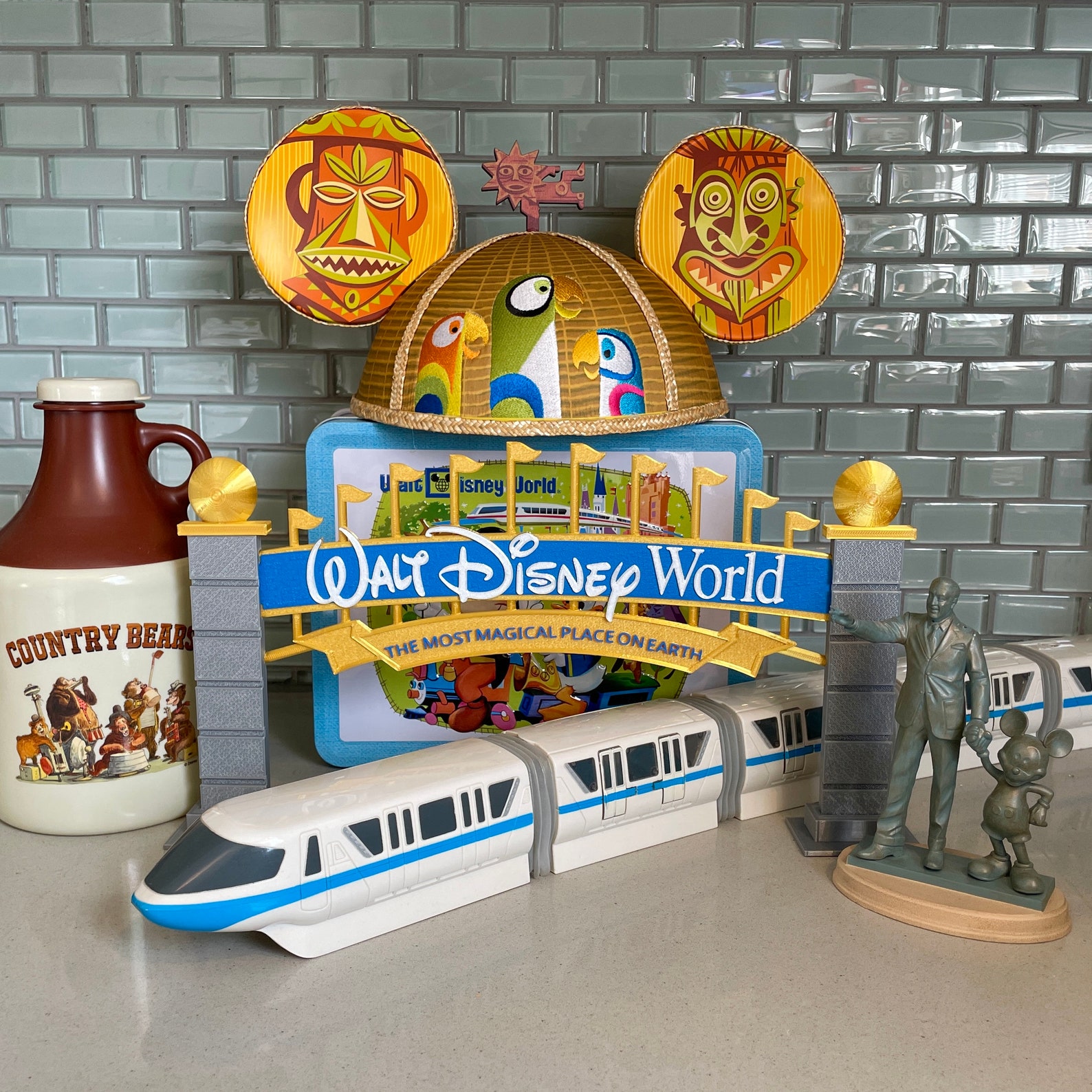 Walt Disney World Resort Entrance Archway Inspired Sign | Etsy