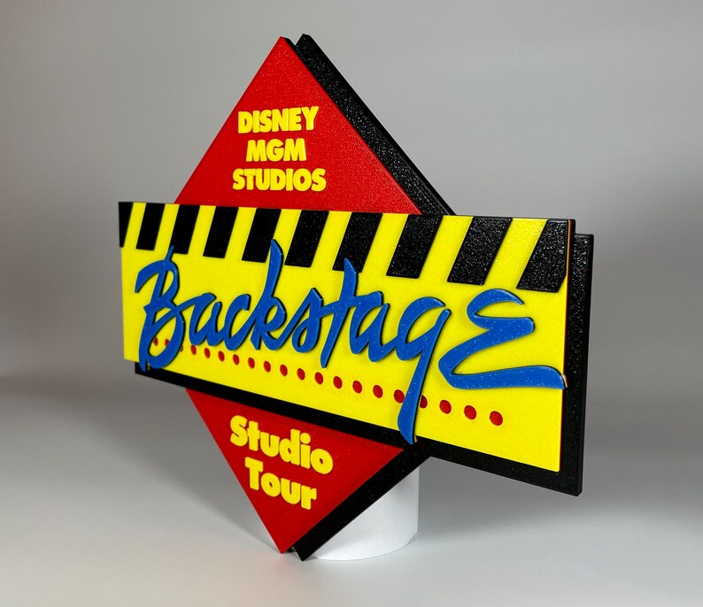 Disney MGM Studios Walt Disney World Backstage Studio Tour Inspired ...