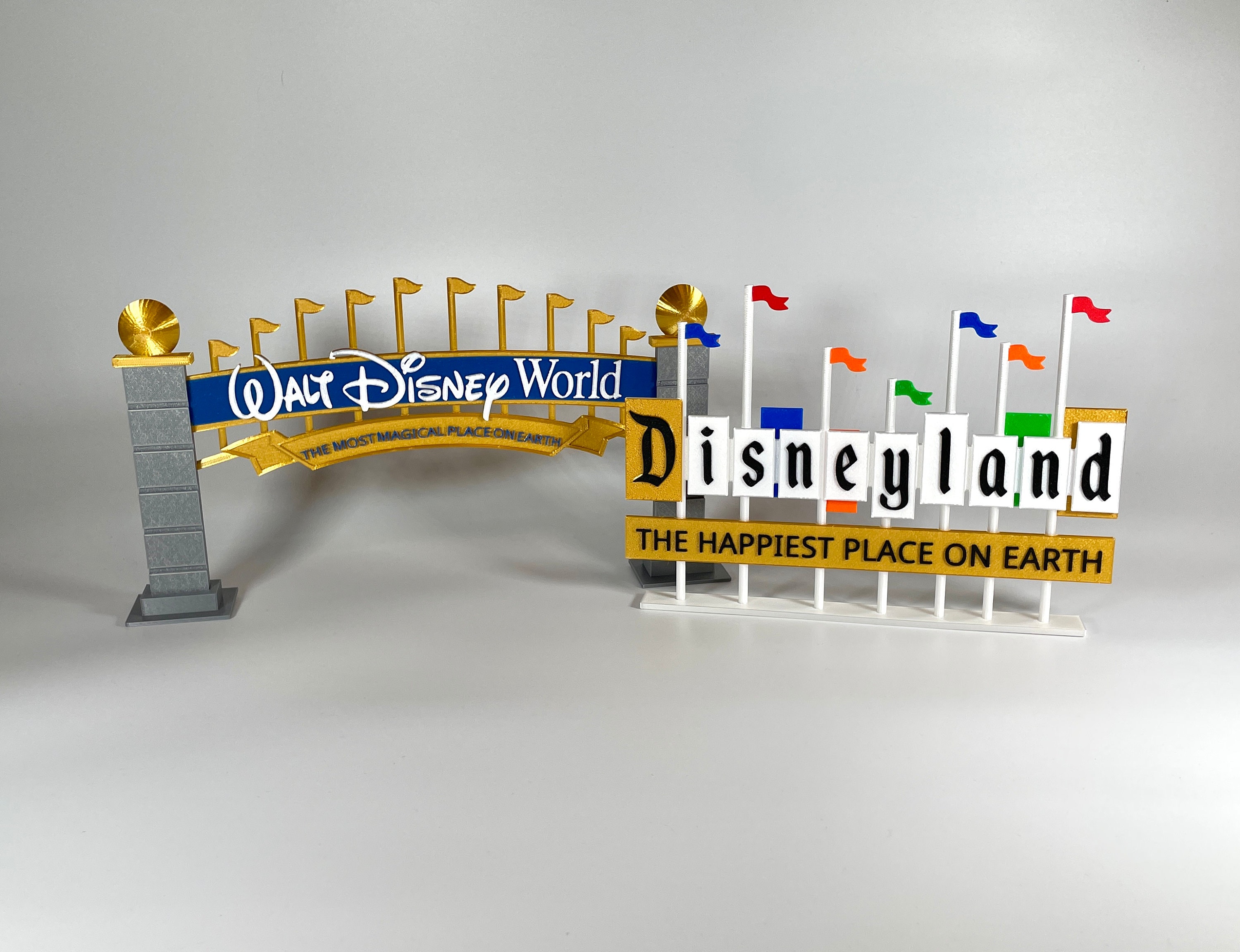 Walt Disney World Resort Entrance Archway Inspired Sign | Etsy