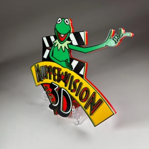 Muppet Vision 3D Disney's Hollywood Studios Inspired Sign - Etsy
