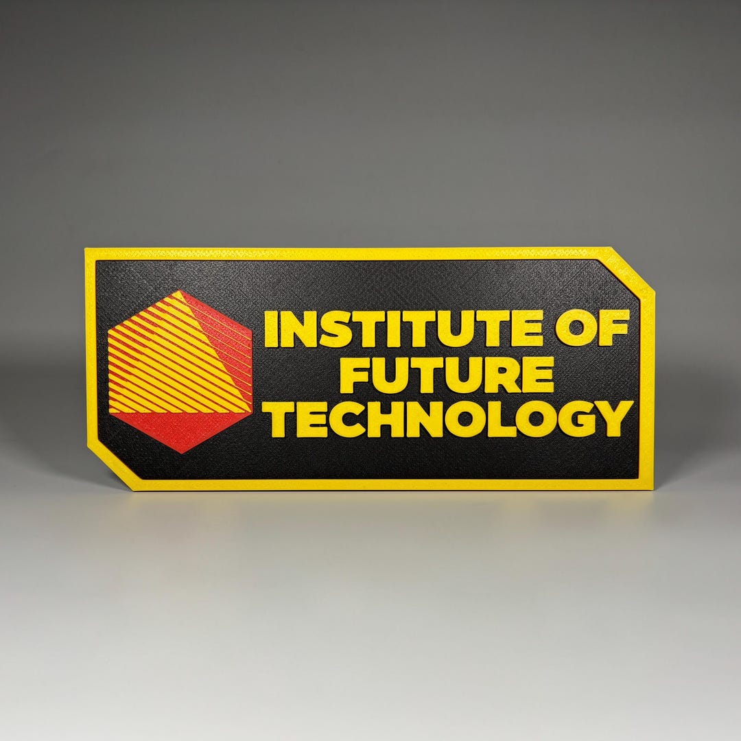 Institute of Future Technology Sign – Universal Studios Back to the ...