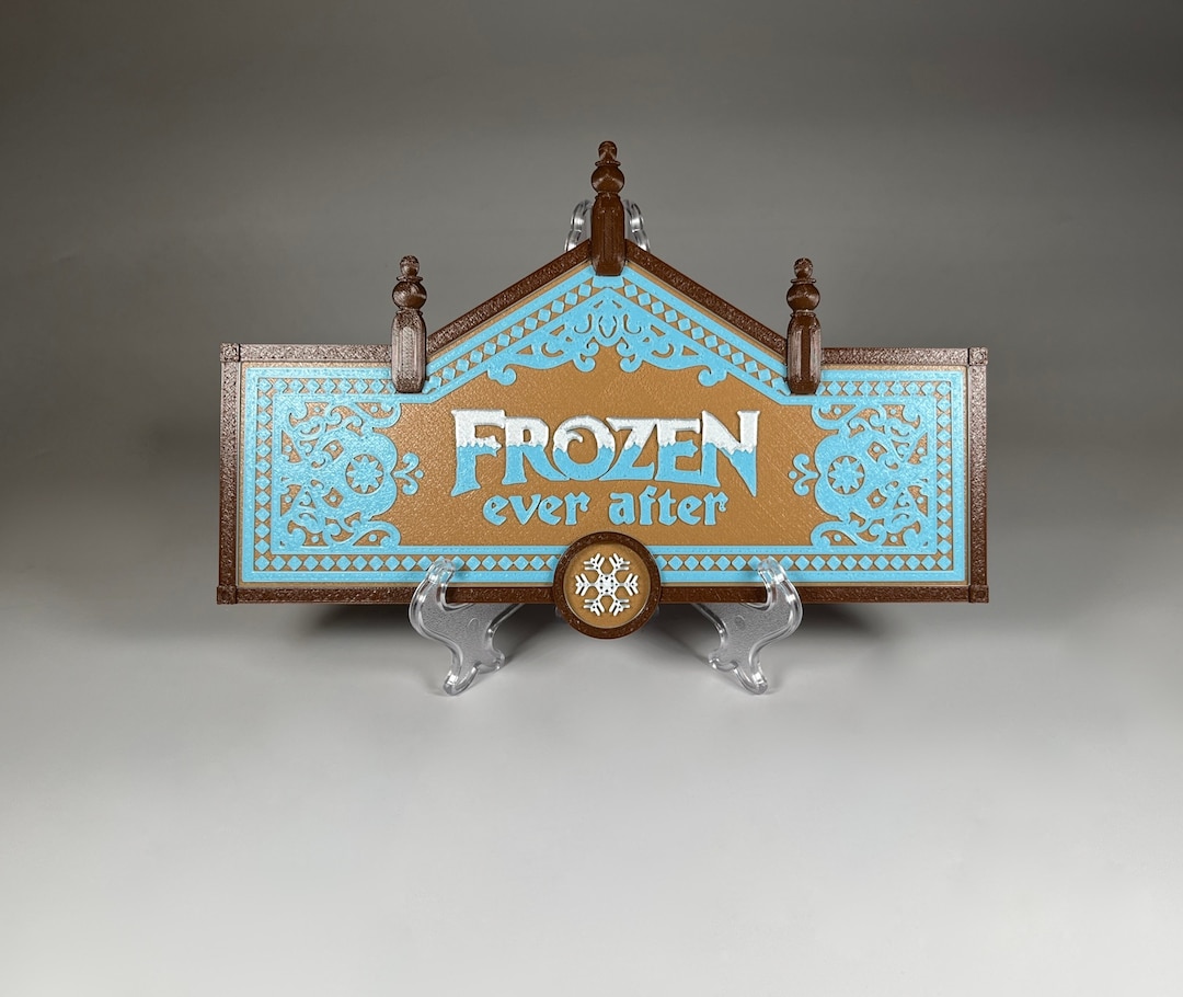 Frozen Ever After Inspired Plaque Walt Disney World EPCOT - Etsy