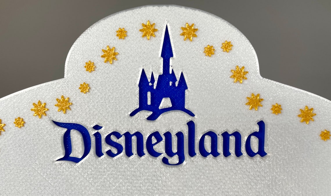 Large Personalized Disneyland Cast Member Name Tag Sign | Etsy