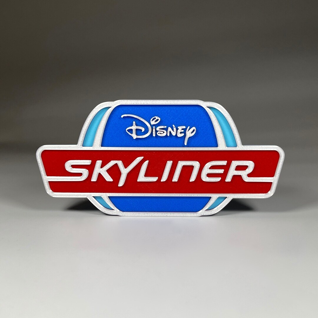 Disney Skyliner Inspired Plaque - Etsy
